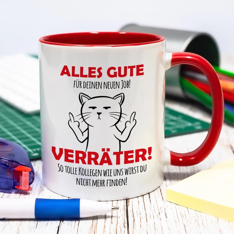 Kollege abschied tasse - Etsy.de