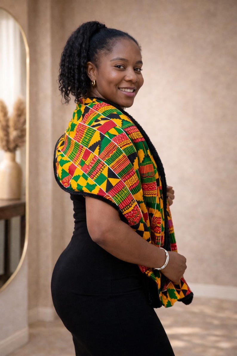 Handmade Ankara Infinity Scarf: African Print Fleece Snood - Etsy UK