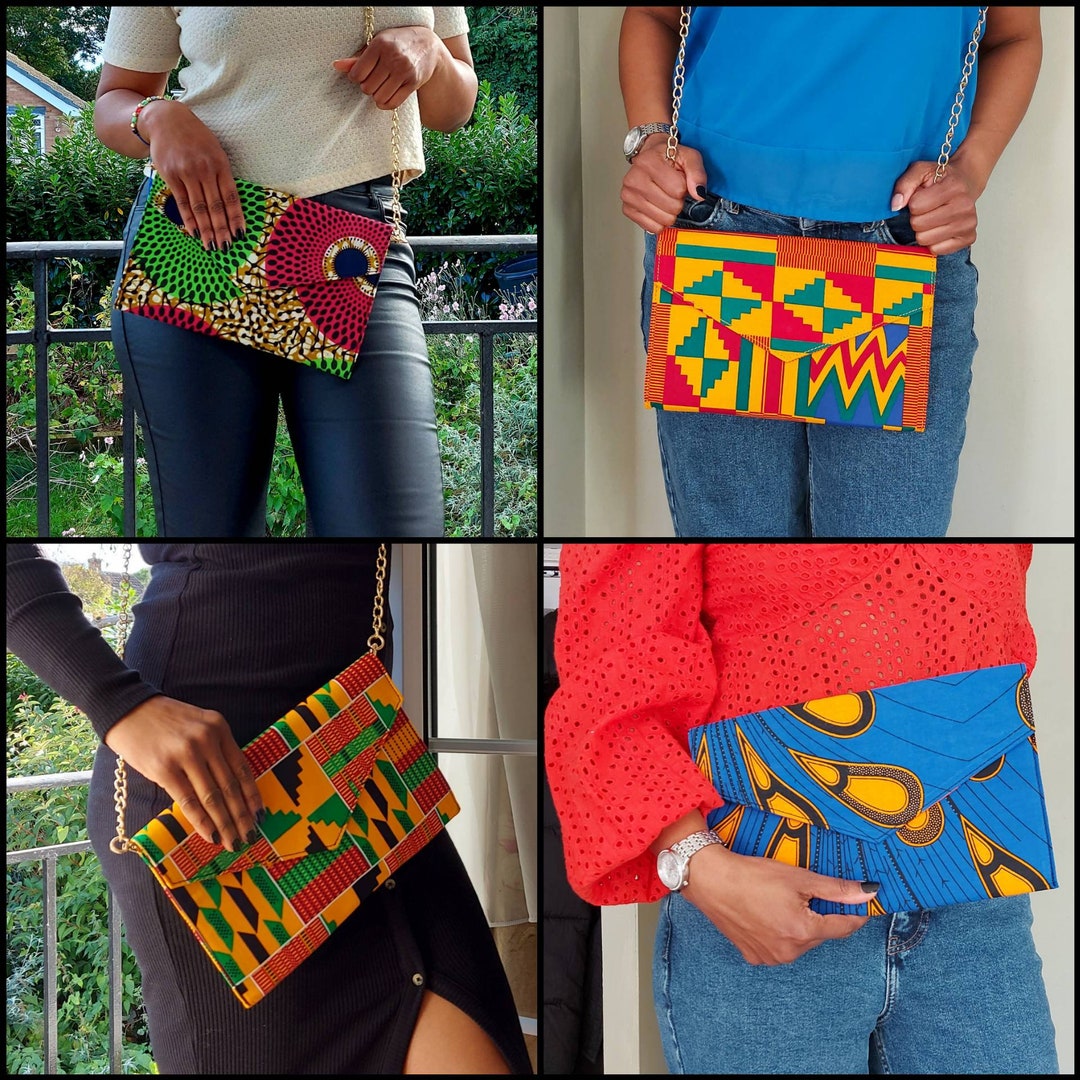 Clutch Bag- African Print Purse, African Print Bag, Ankara Purse ...