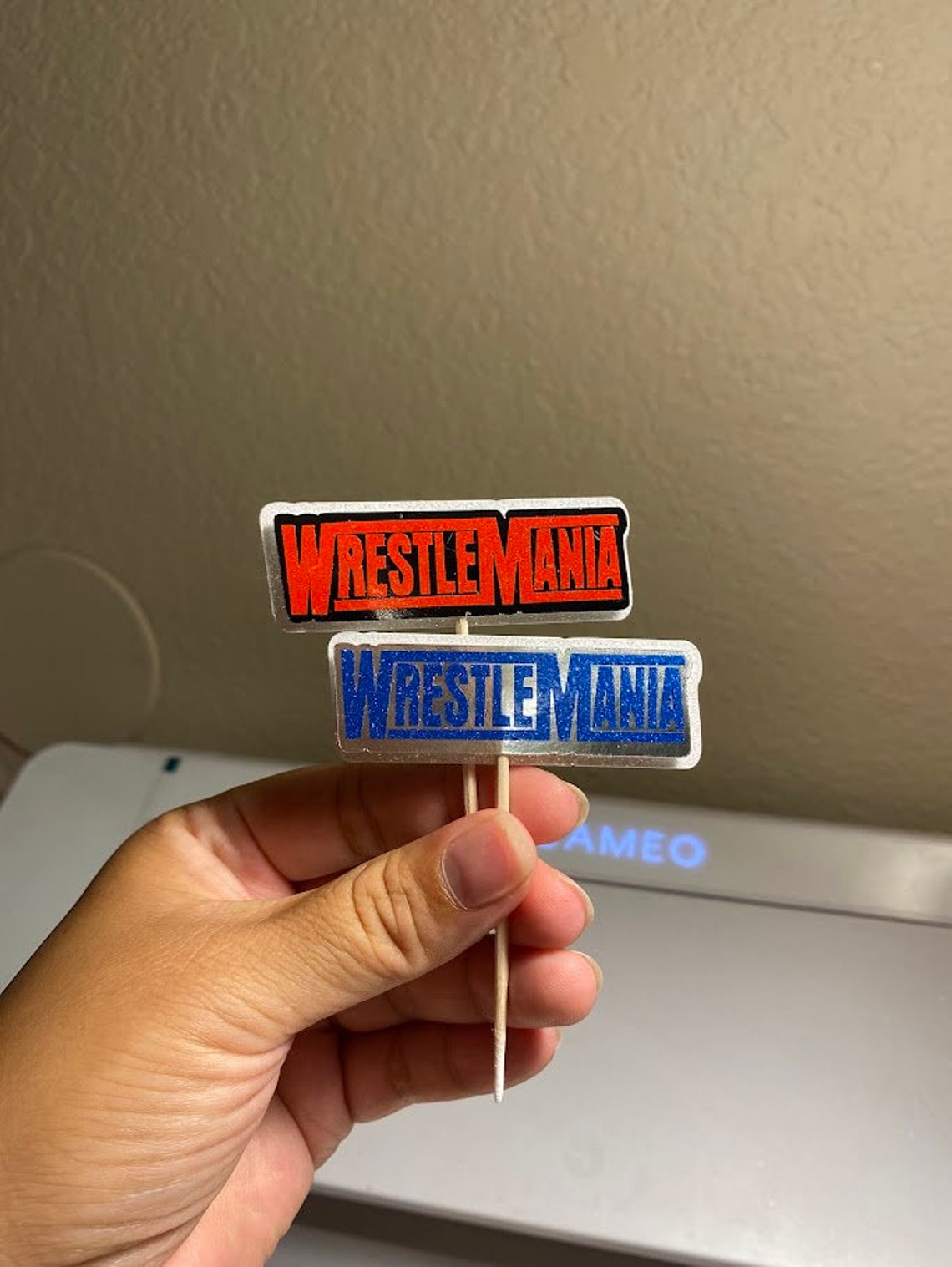 WWE Cupcake Toppers - Etsy