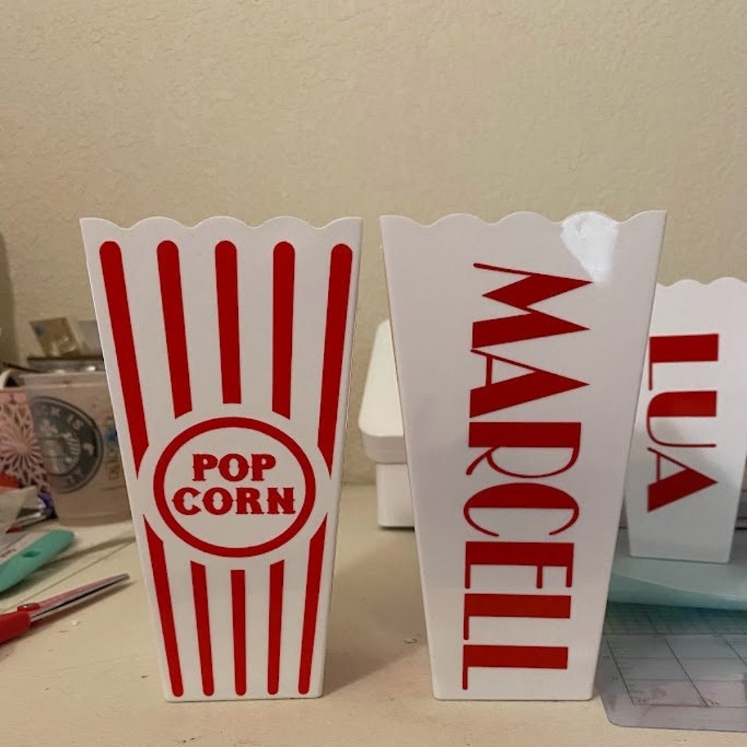 Personalized Popcorn Bucket - Etsy