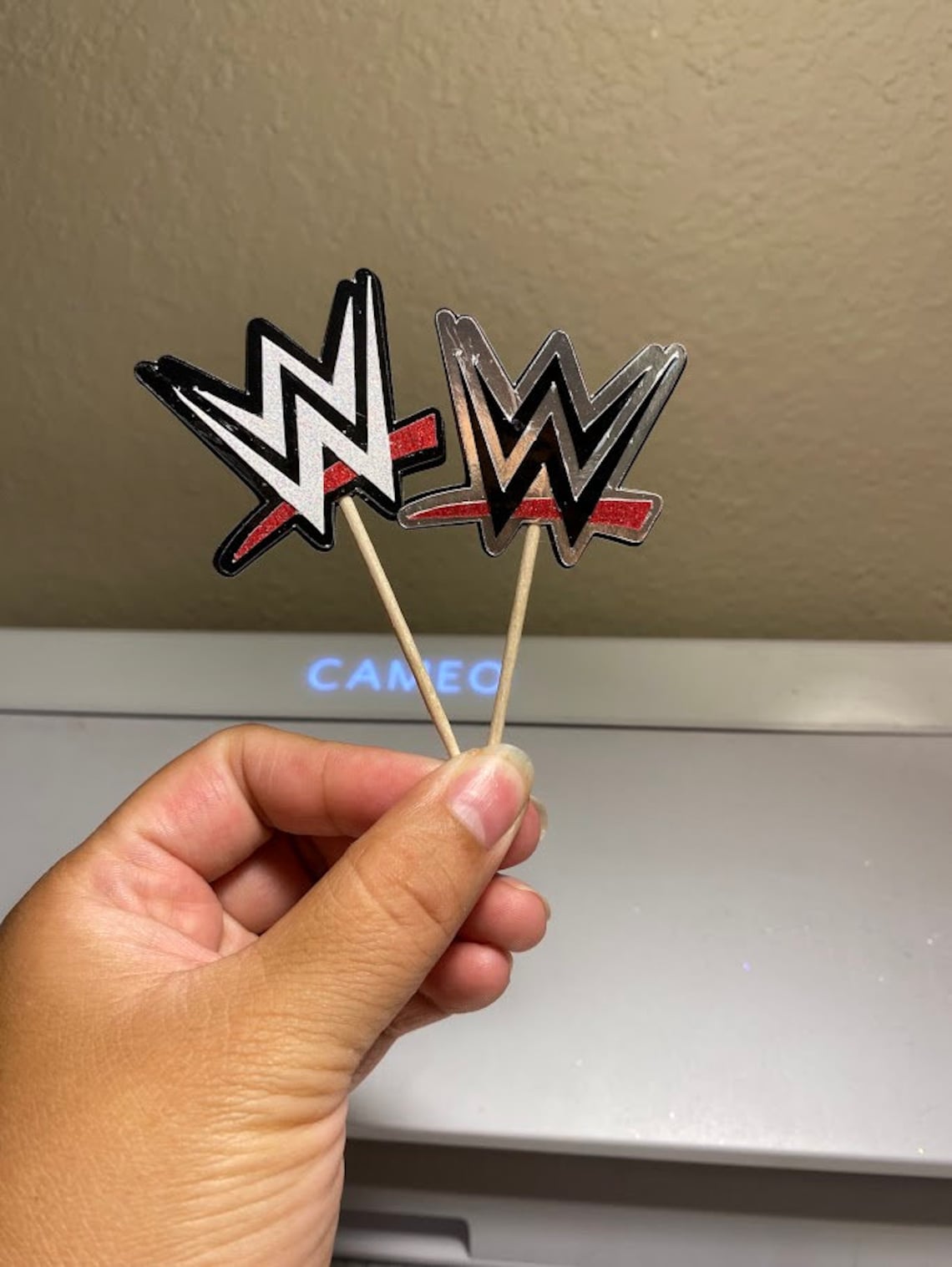 WWE Cupcake Toppers - Etsy
