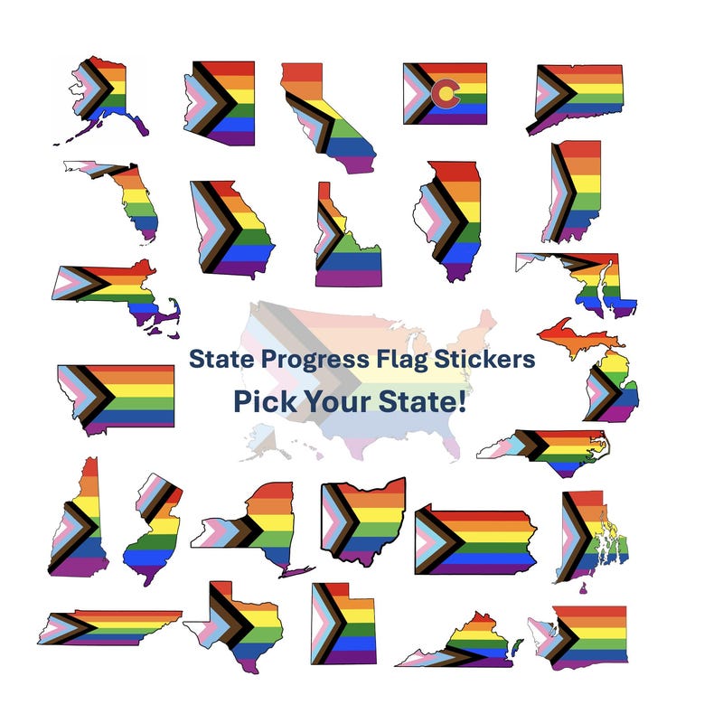 Pride Stickers - Etsy