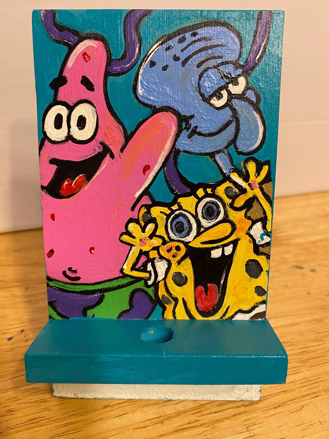 Spongebob Phone Stand - Etsy