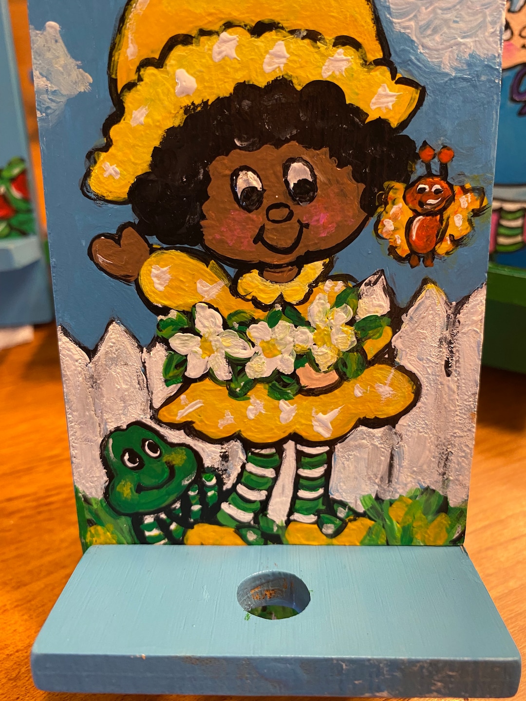 Orange Blossom of Strawberry Shortcake Phone Stand With Charging Hole ...