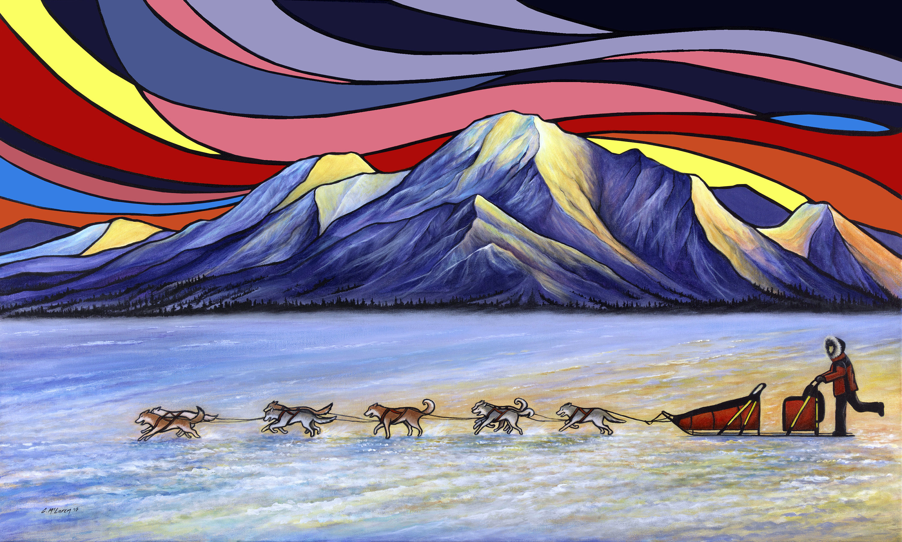 Wall Art Limited Edition Print Yukon Territory Canada Home - Etsy