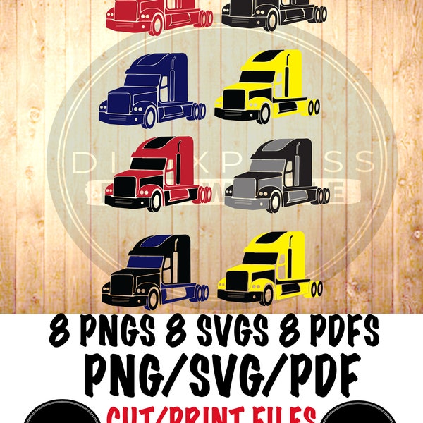 Big Rig Truck - Etsy