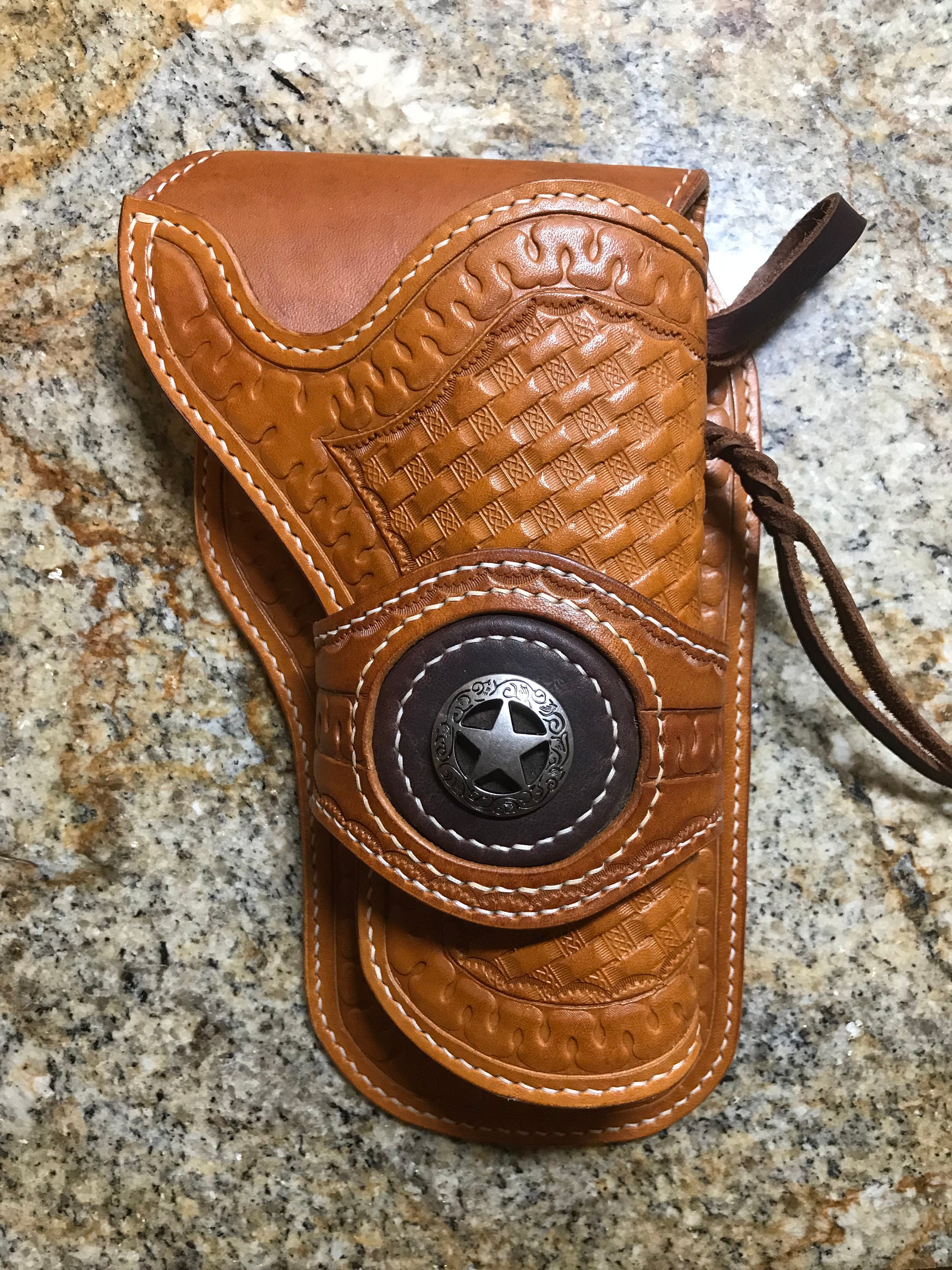 Made to Order - Ruger Blackhawk 4.62 Inch Barrel Leather Western Cowboy ...