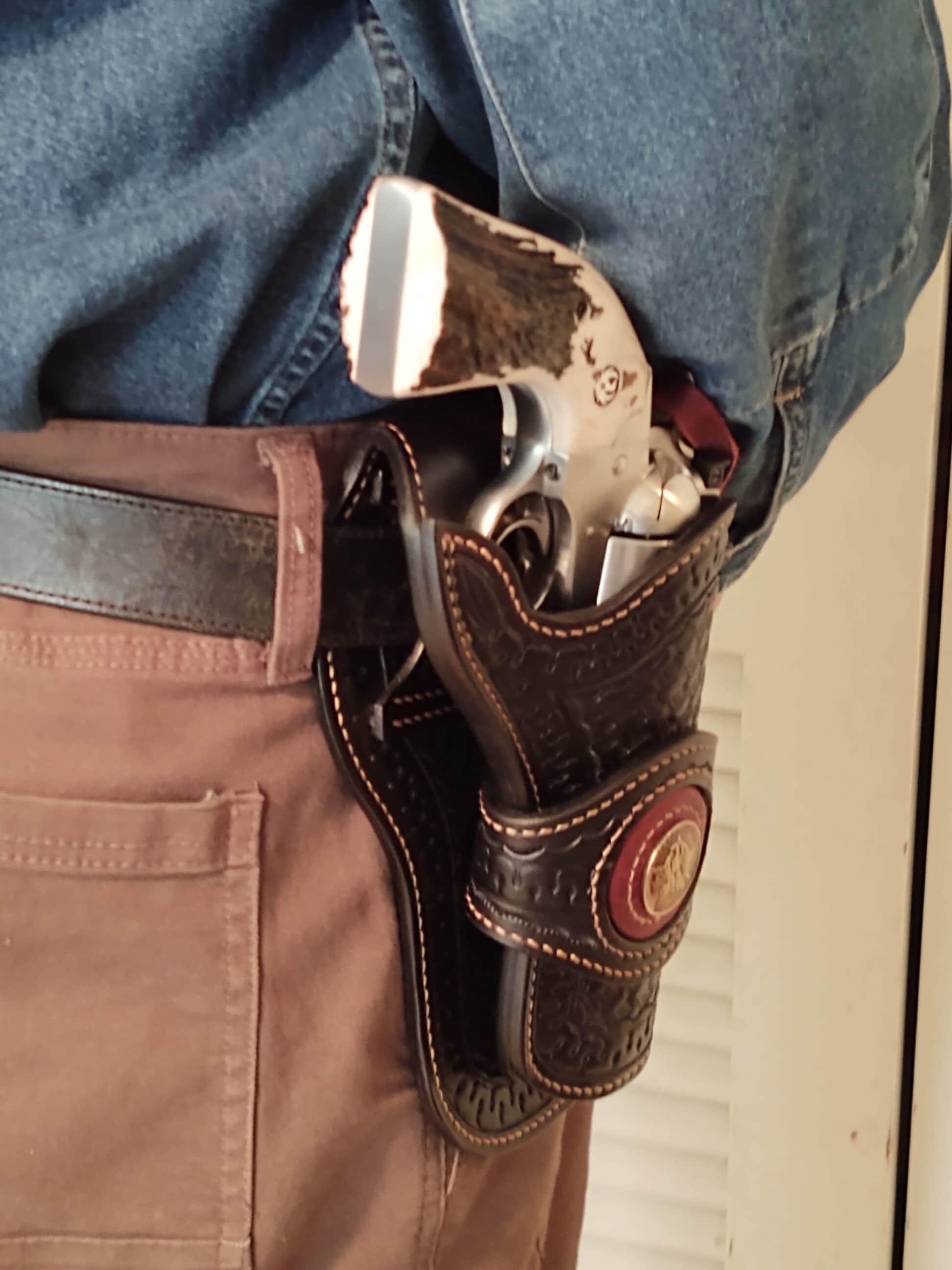 Made to Order - Ruger Blackhawk 4.62 Inch Barrel Leather Western Cowboy ...