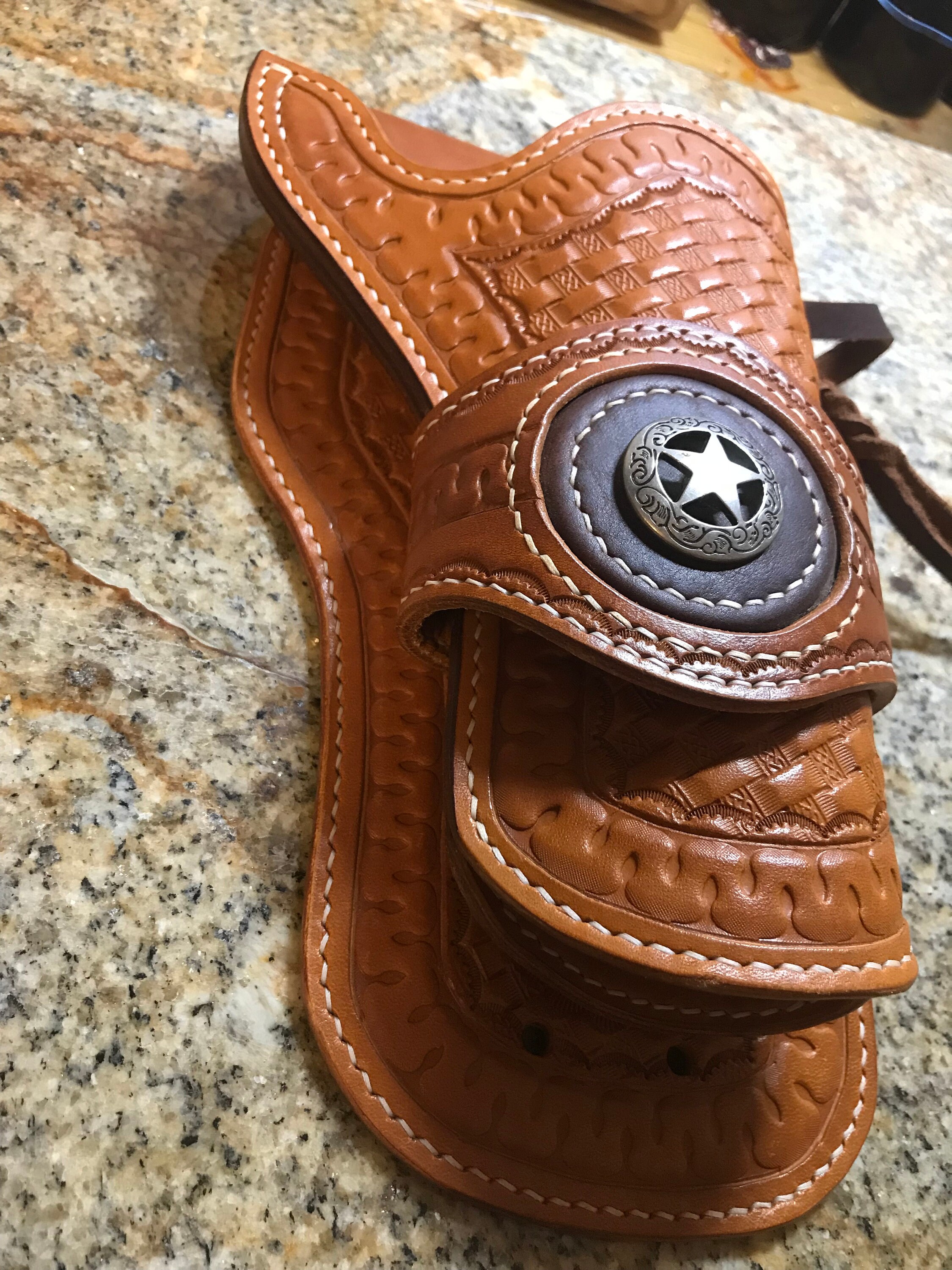 Made to Order - Ruger Blackhawk 4.62 Inch Barrel Leather Western Cowboy ...