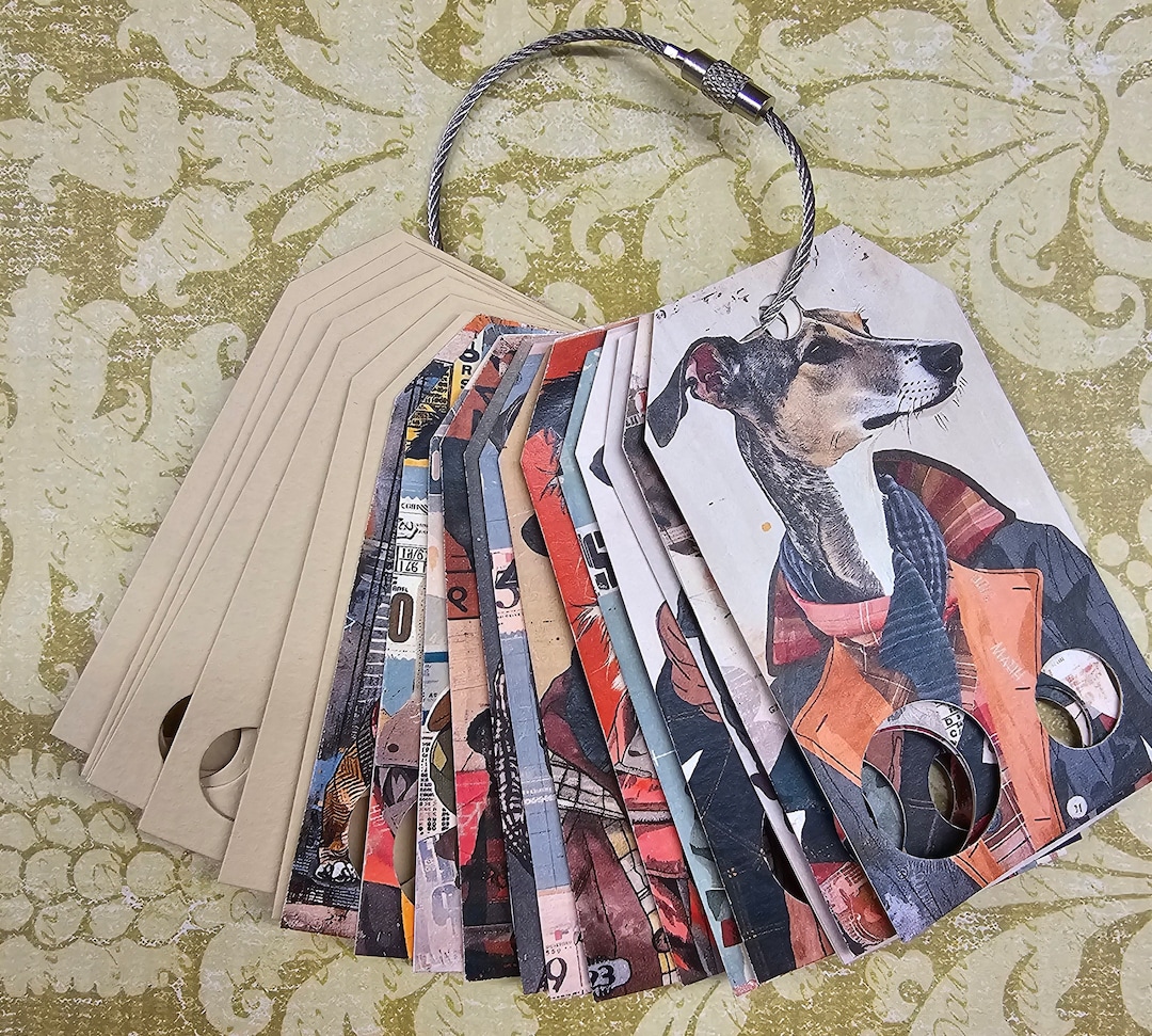 Floss Drops Set of 20 Dapper Dogs, Thread Cards, Floss Tags - Etsy