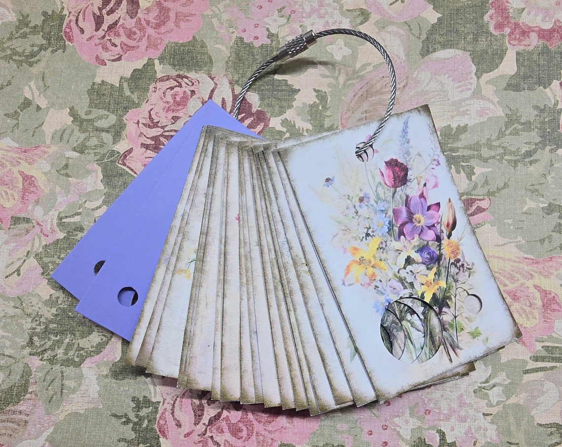 Floss Drops, Set of 20, Wildflower Bouquets - Etsy