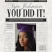 Personalized Grad Newspaper Template – Printable Keepsake - Etsy