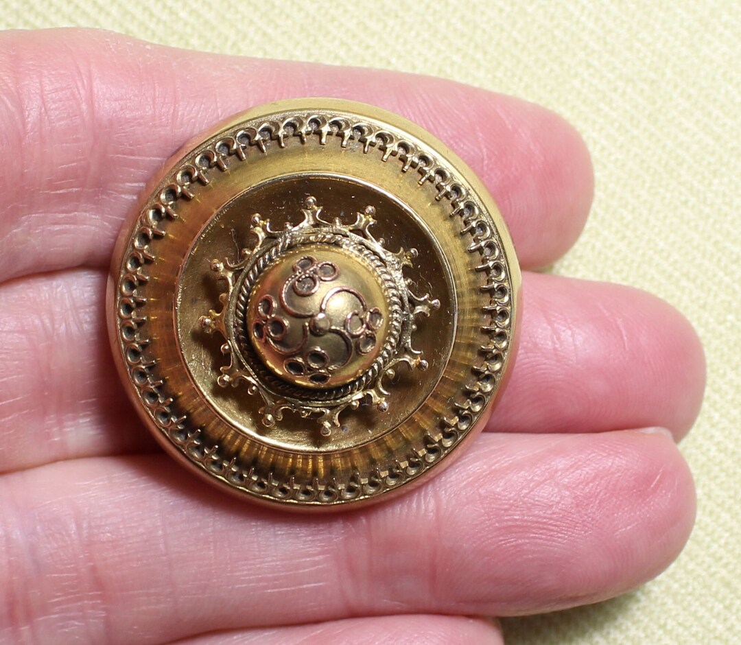 Victorian Pin, Classic Look, Gold Filled, Attractive Design, Excellent ...