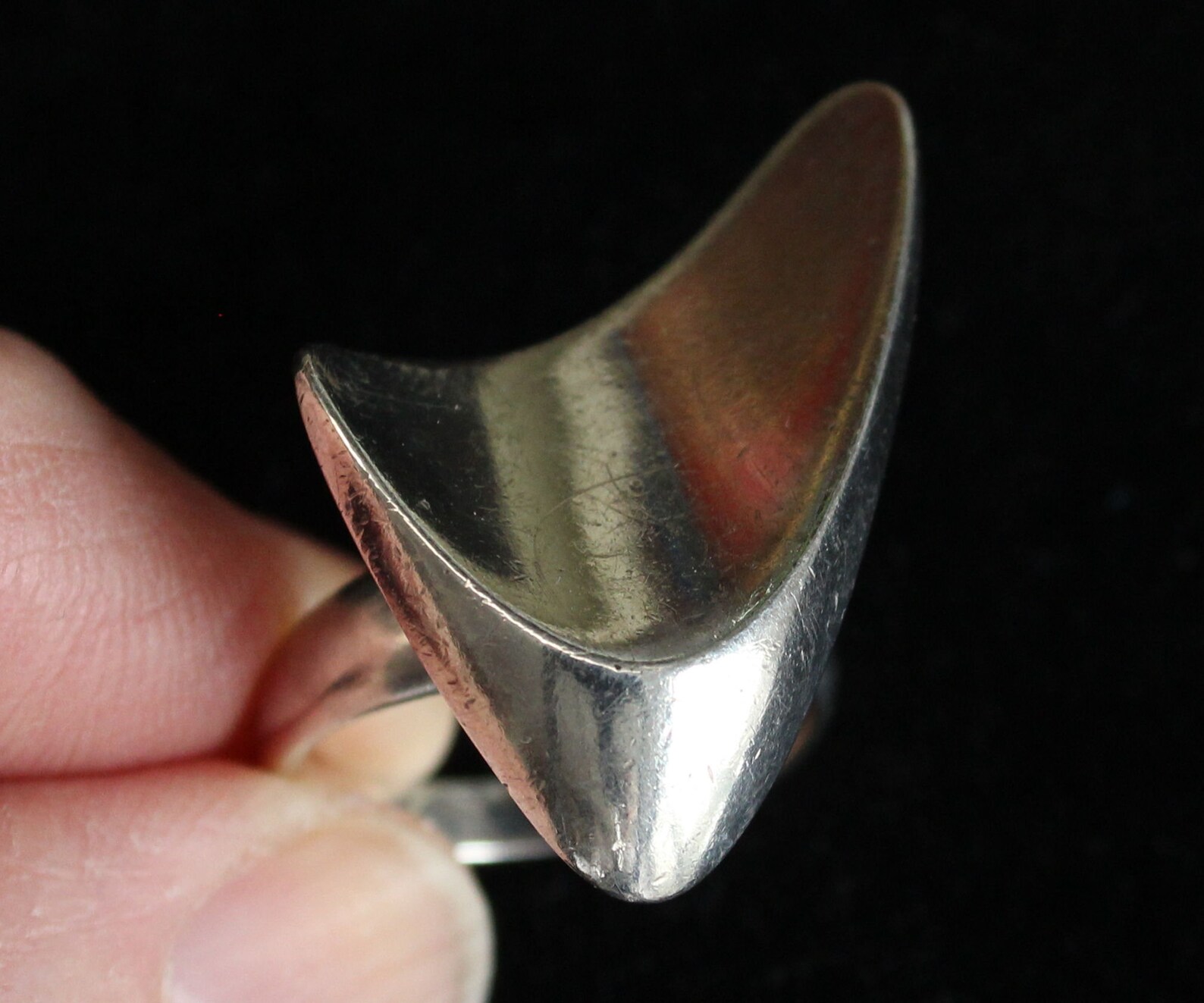 GEORG JENSEN Sterling Ring 120 boomerang Ring Henning - Etsy
