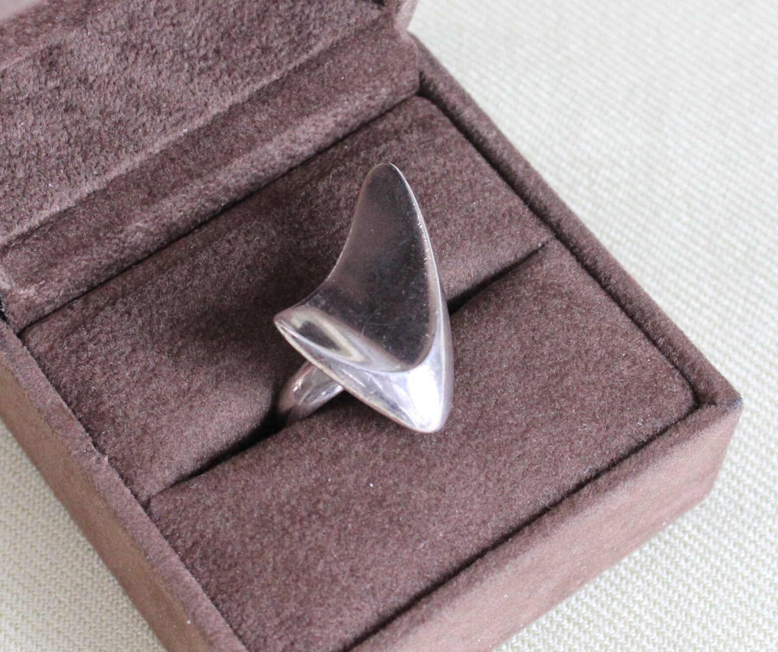 GEORG JENSEN Sterling Ring 120 boomerang Ring Henning - Etsy