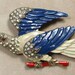 World War II Patriotic American Eagle Pin, 1940s, Large Size - Etsy