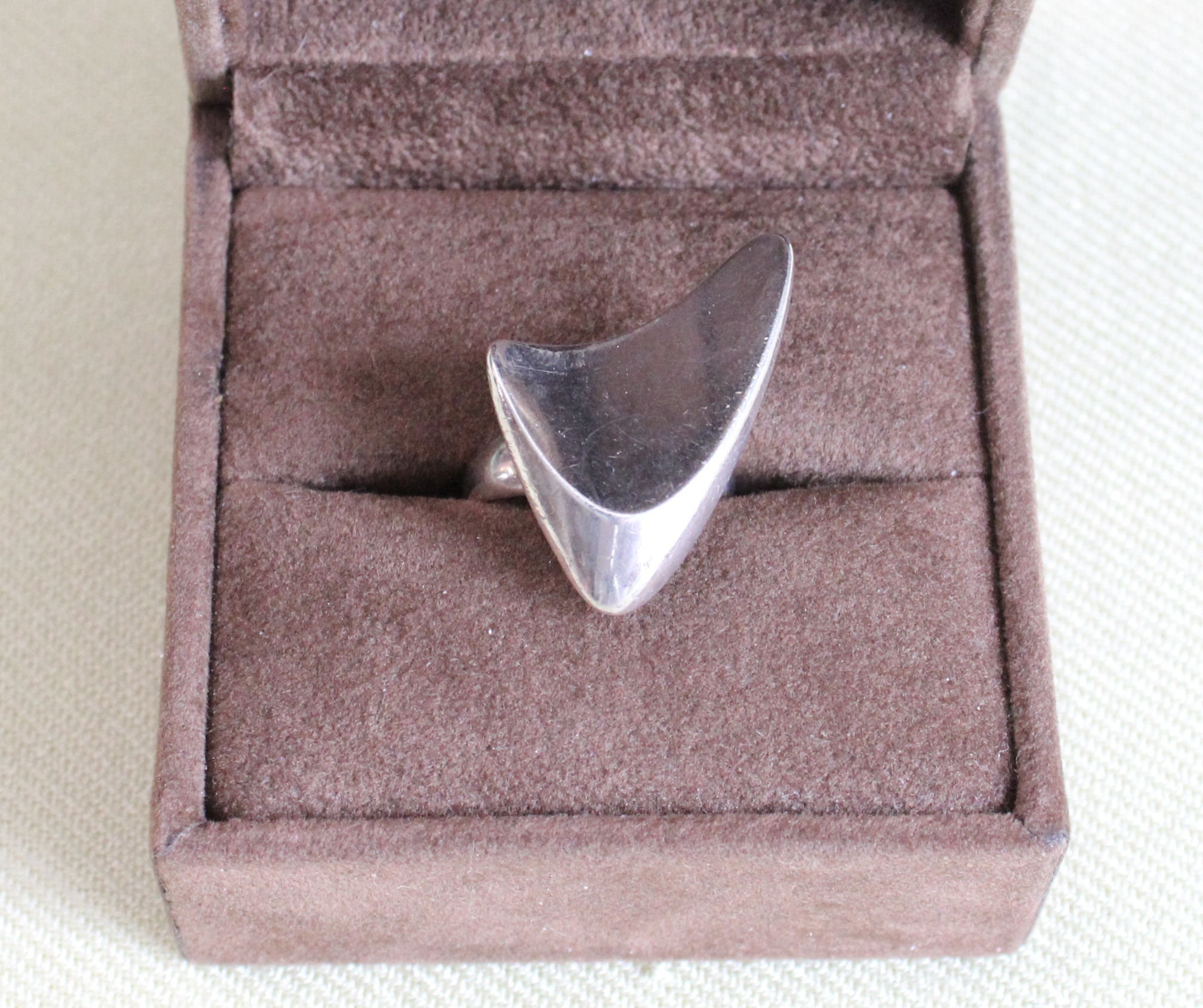 GEORG JENSEN Sterling Ring 120 boomerang Ring Henning - Etsy