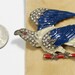 World War II Patriotic American Eagle Pin, 1940s, Large Size - Etsy
