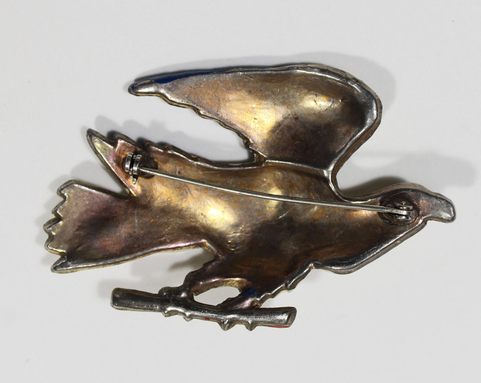 World War II Patriotic American Eagle Pin 1940s Large Size - Etsy