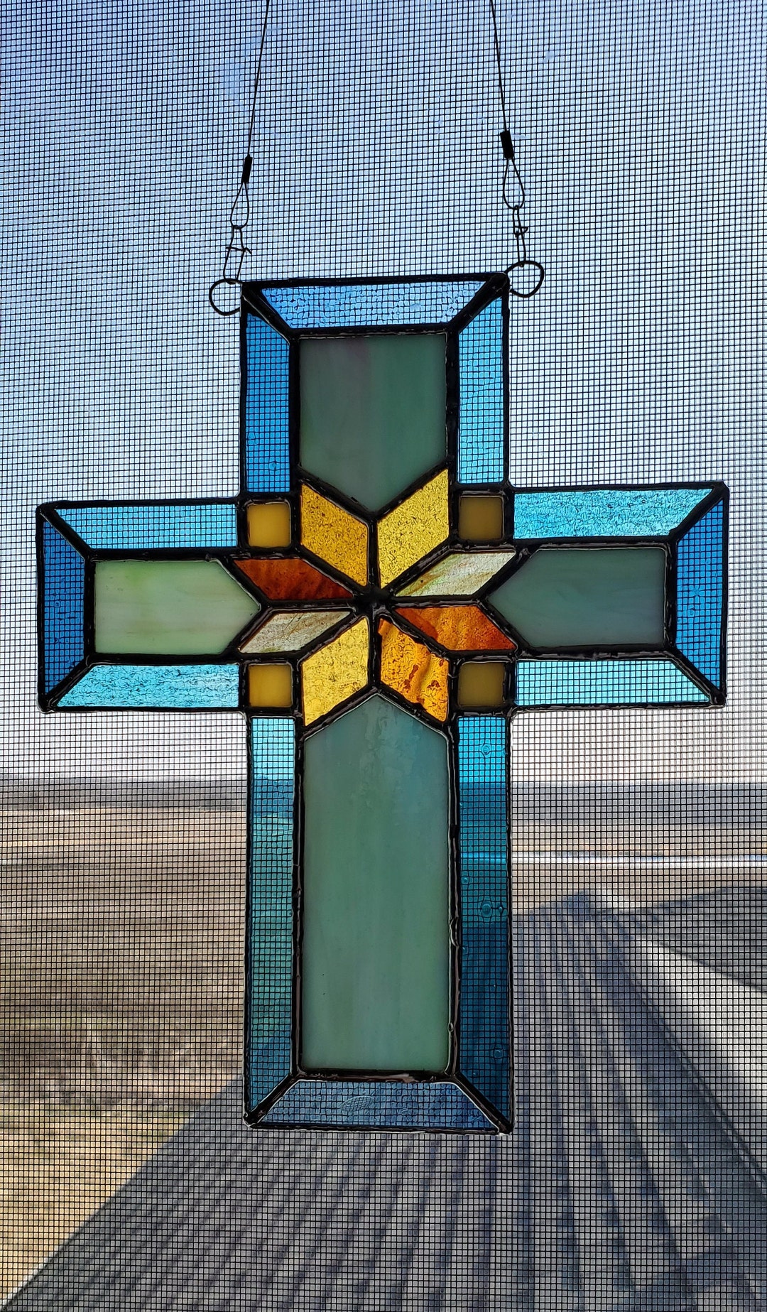 Quilt Block Cross - Etsy