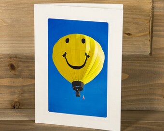 Smiley Face Card | Etsy