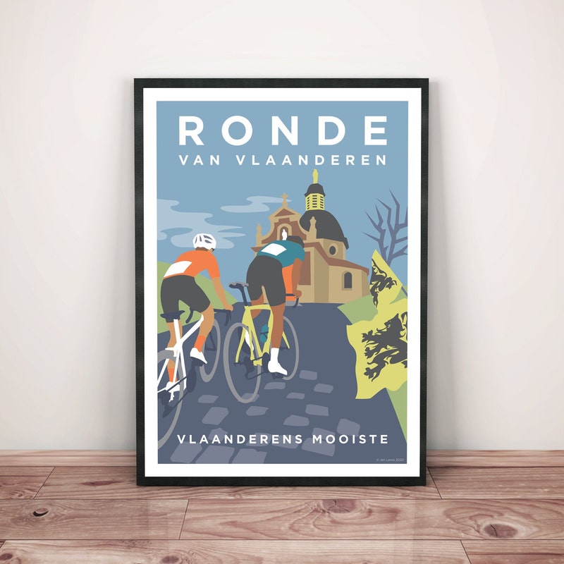 Belgian cycling posters - Etsy.de
