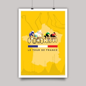 The Grand Tours - Graphic Set - 3 Cycling Prints • Cyclist Grand Tours ...