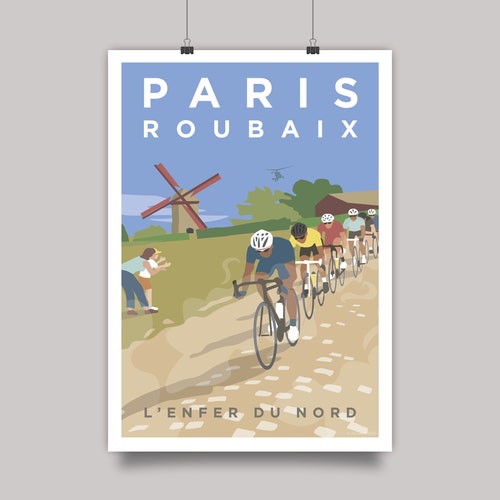 Paris Roubaix the Finish Line Photo Art Print - Etsy