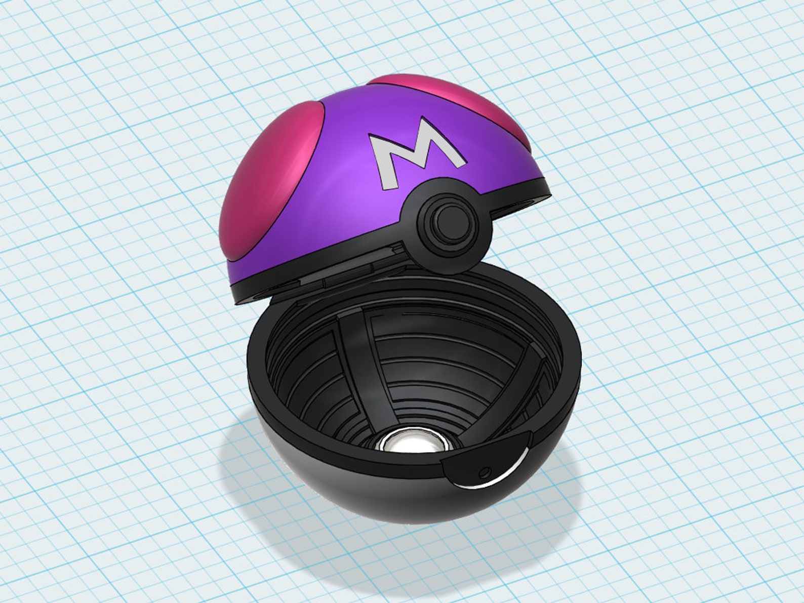 Pokeball master Ball - Etsy UK