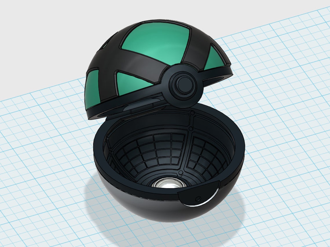 Pokeball net Ball - Etsy