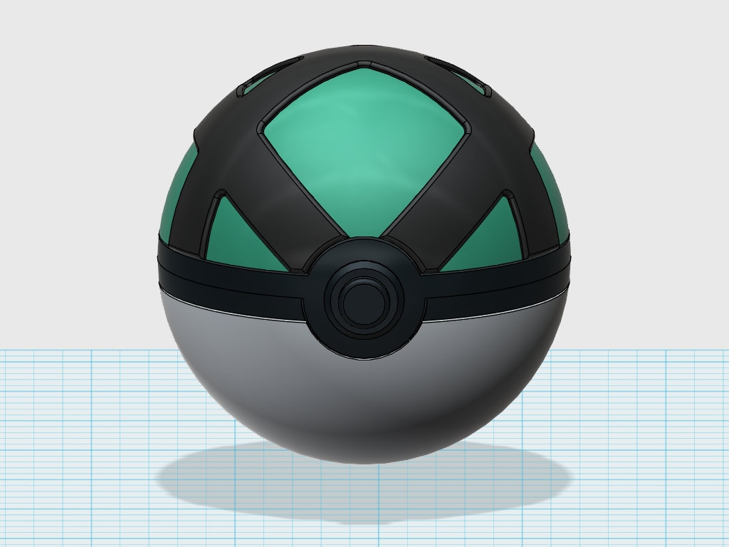 Pokeball (net Ball) - Etsy