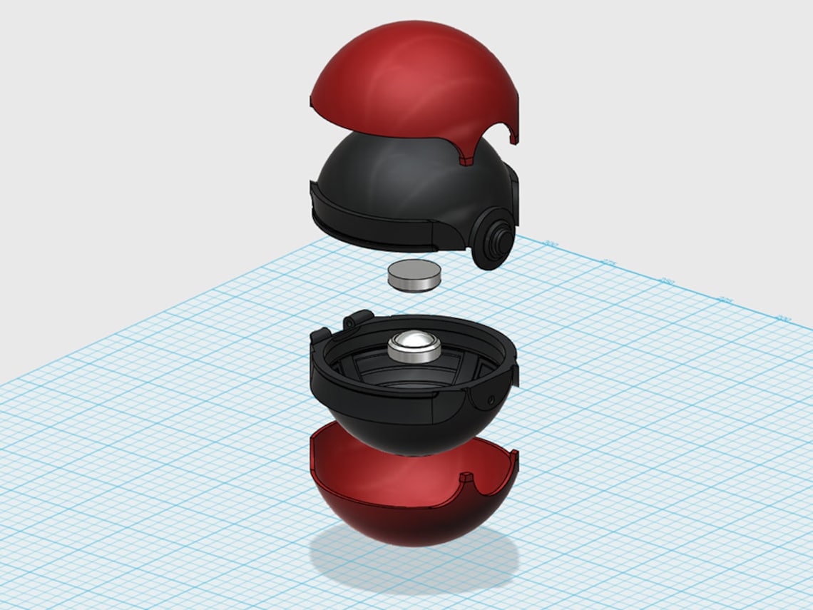 Pokeball (cherish Ball) - Etsy