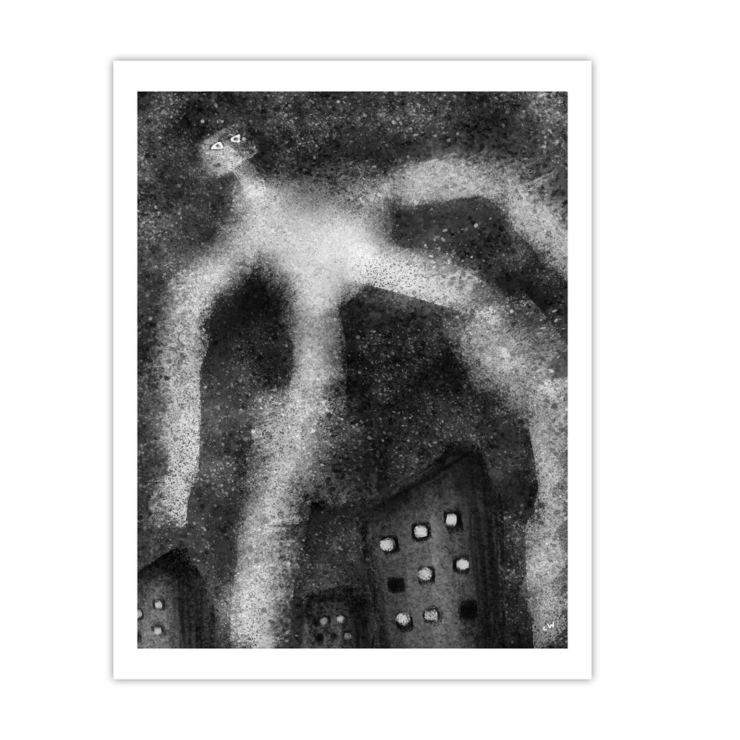 Big Block Robot Dream Science Fiction Art Print Poster - Etsy