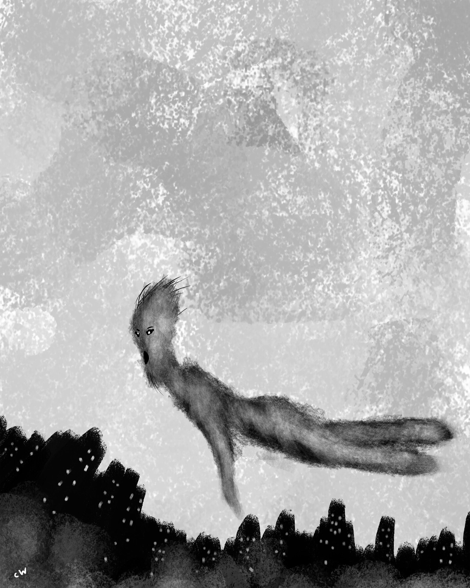 Buy The Shrieker Art Print Poster Online in India - Etsy