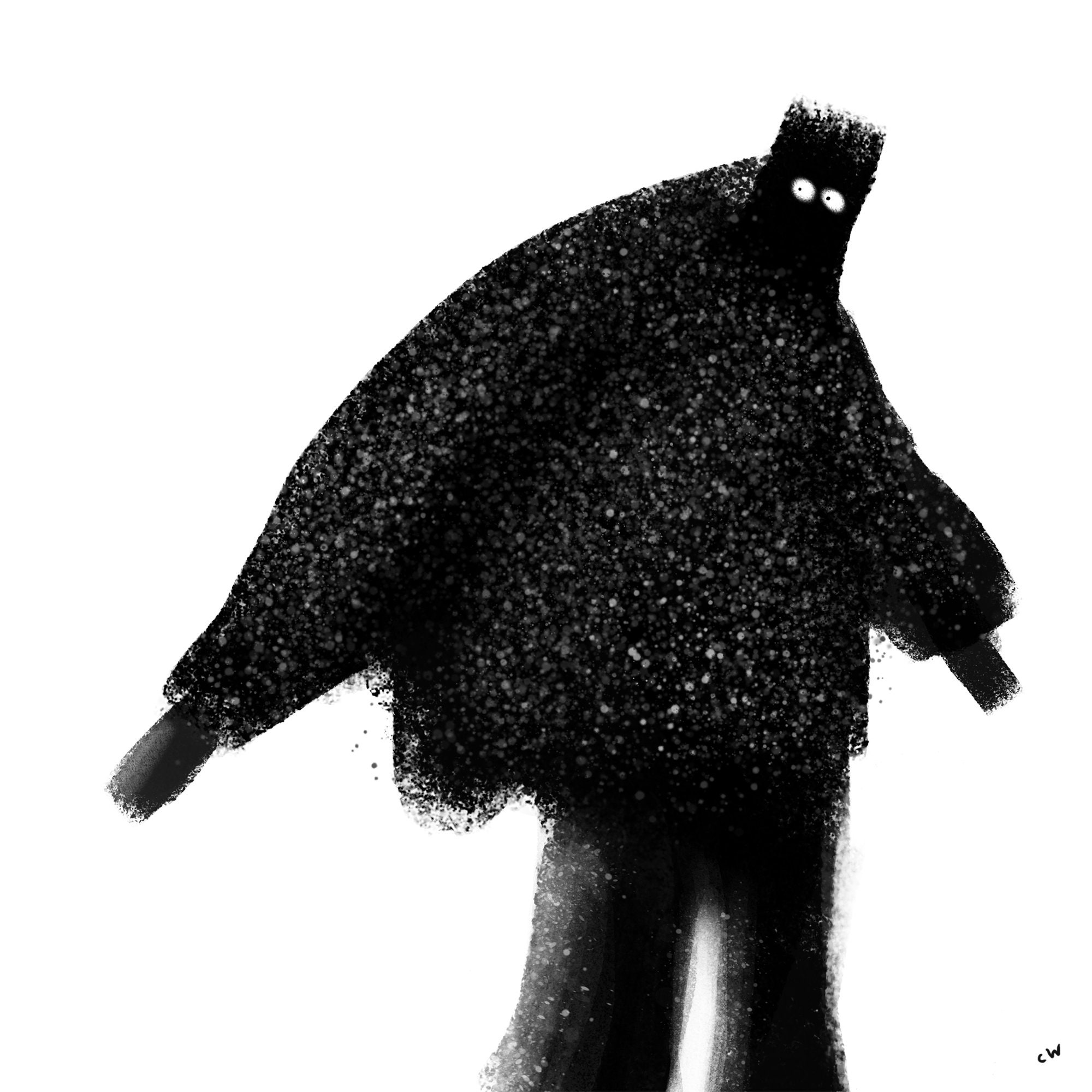 Unfinished Business Big Man Art Print Poster - Etsy