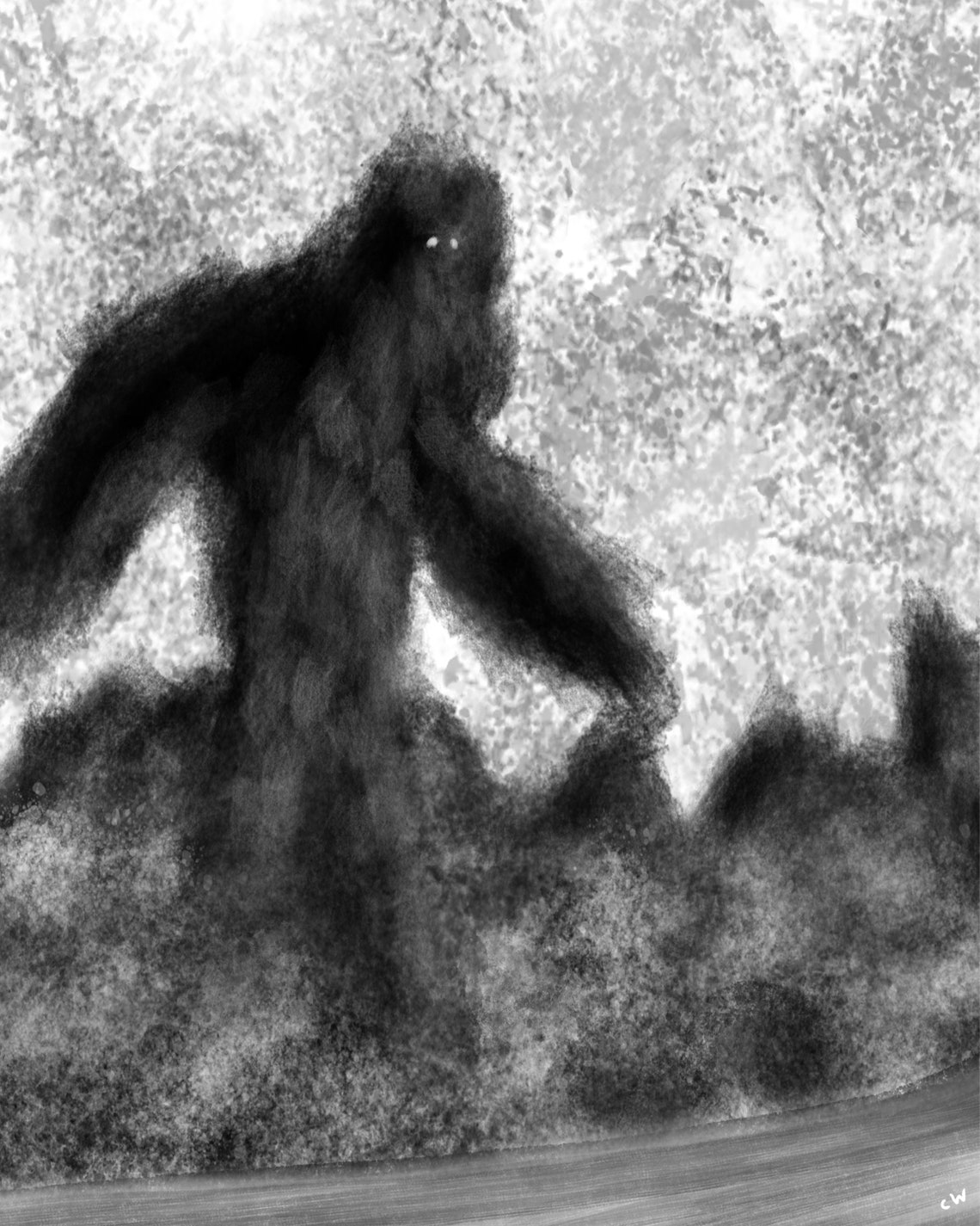 Monster Island 16x20 Science Fiction Art Print Poster - Etsy