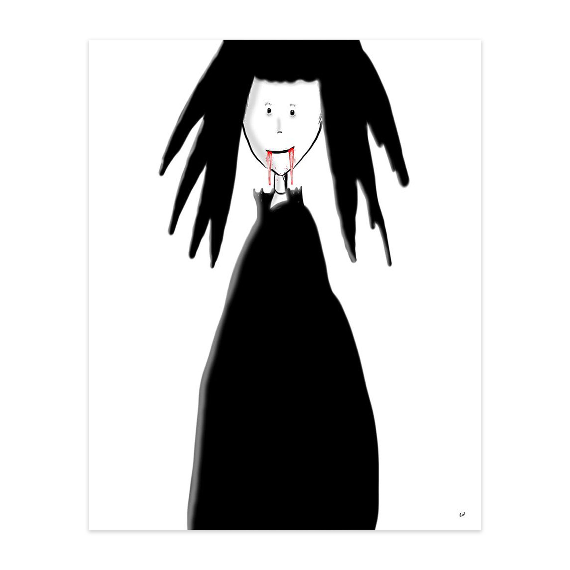 Vampire Princess 16x20 Art Print Poster - Etsy