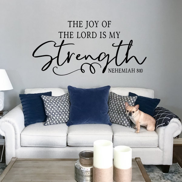 Scripture Wall Decal - Etsy
