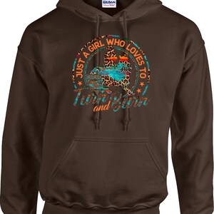 Just A Girl Who Loves to Turn N Burn Barrel Racing Hoodie, Serape ...