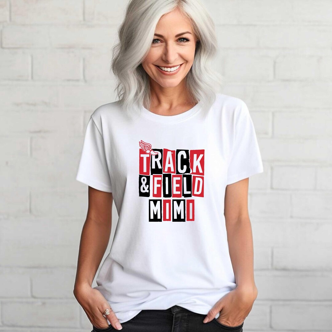 Custom Track and Field Mimi T-shirt, Track and Field Shirt, Track Mimi ...