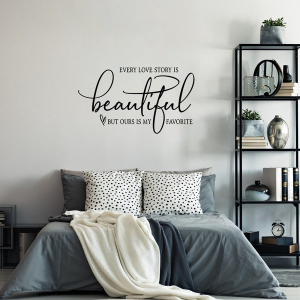 Romantic Quote Decal Etsy
