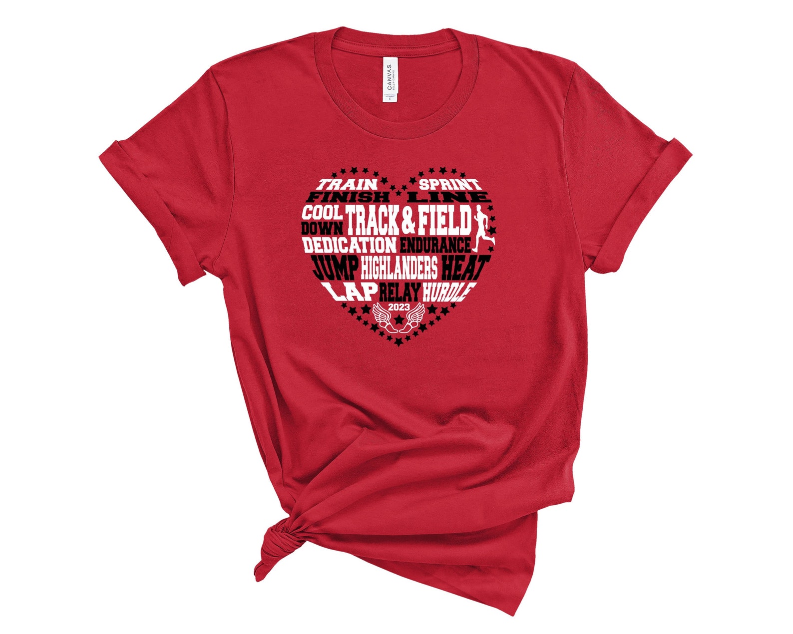 Track T-shirt, Personalized Track and Field Shirt, Track Mom Heart ...