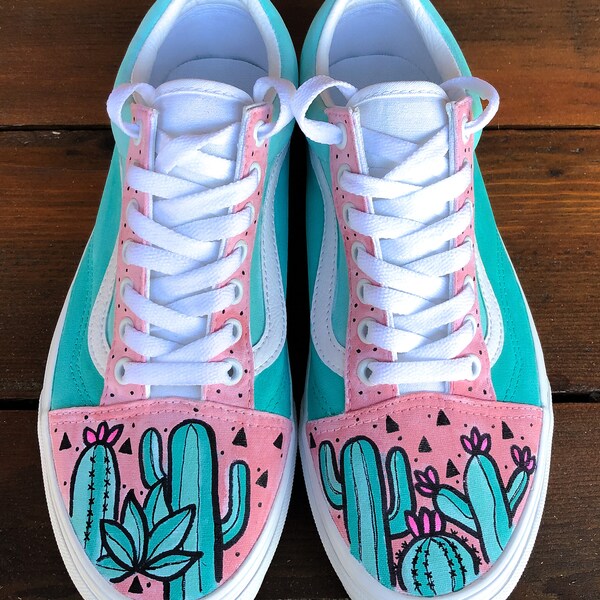 Custom Painted Vans - Etsy