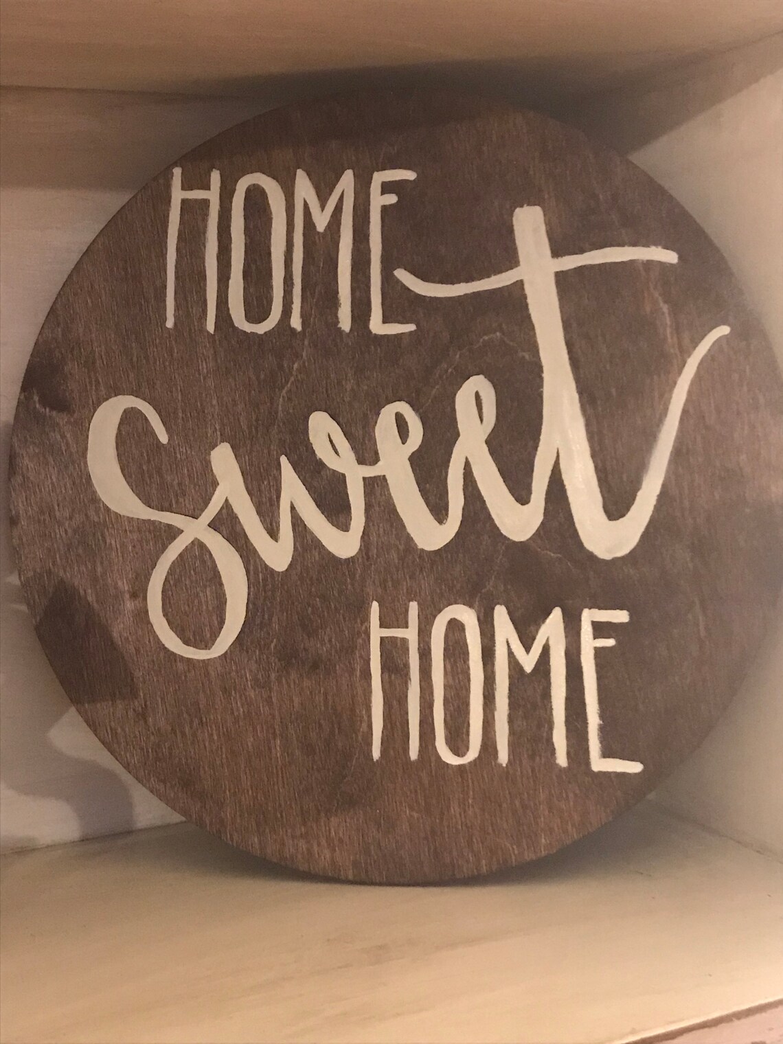 Hand Painted Home Sweet Home Sign - Etsy