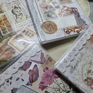 Sticker Folio, Custom Sticker Storage Booklet, Collaged Storage Folio ...