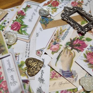 Vintage Calling Card Ephemera Set, Vintage Calling Card Bundle, Vintage ...