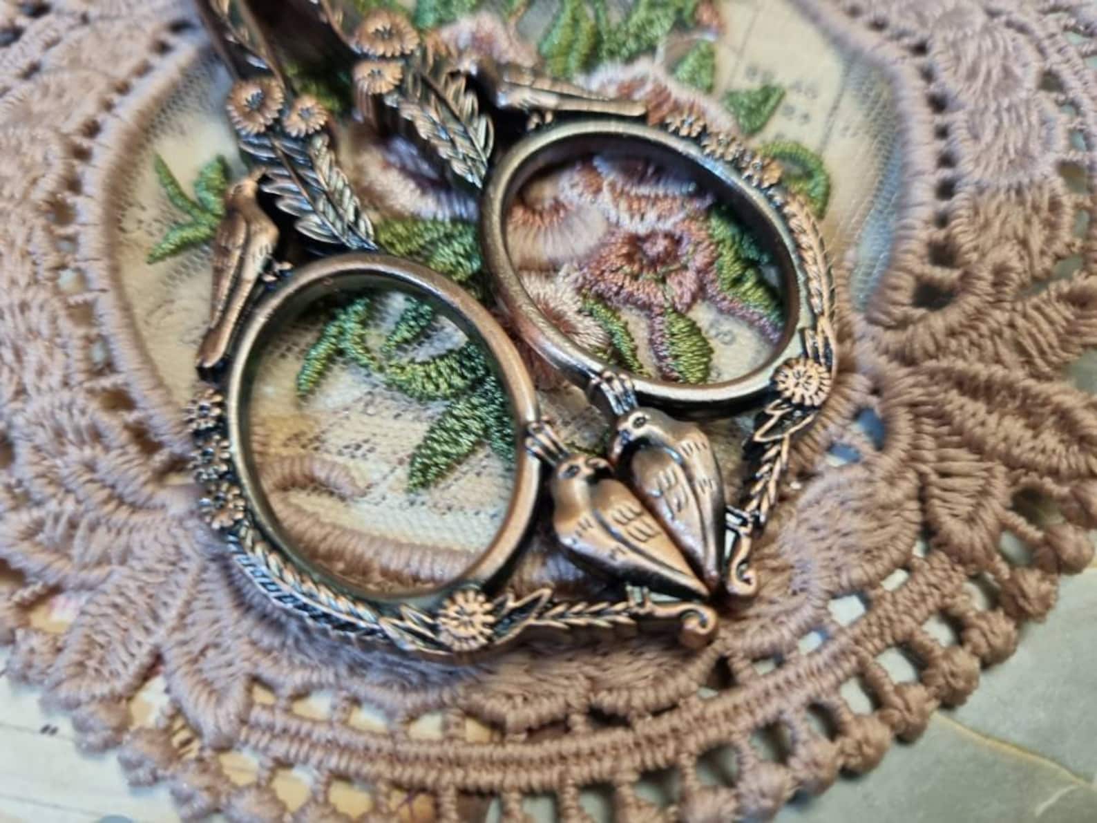 Vintage Scissors / Copper Vintage Style Decorative Scissors / - Etsy