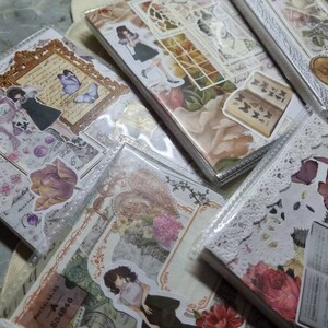 Sticker Folio, Custom Sticker Storage Booklet, Collaged Storage Folio ...