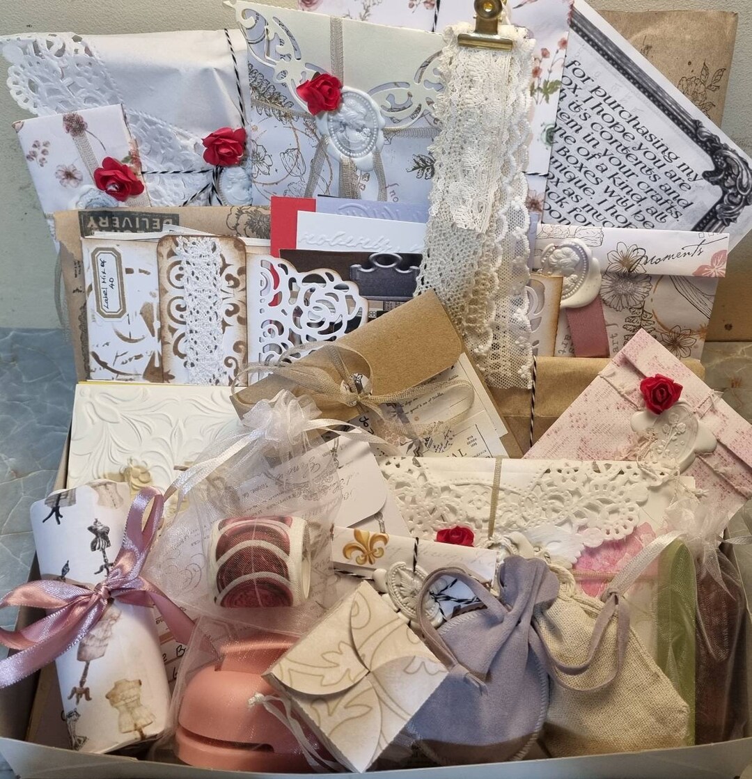 Extra Large Mystery Box/ Surprise Craft Box/ Large Lucky Bag Style Box ...